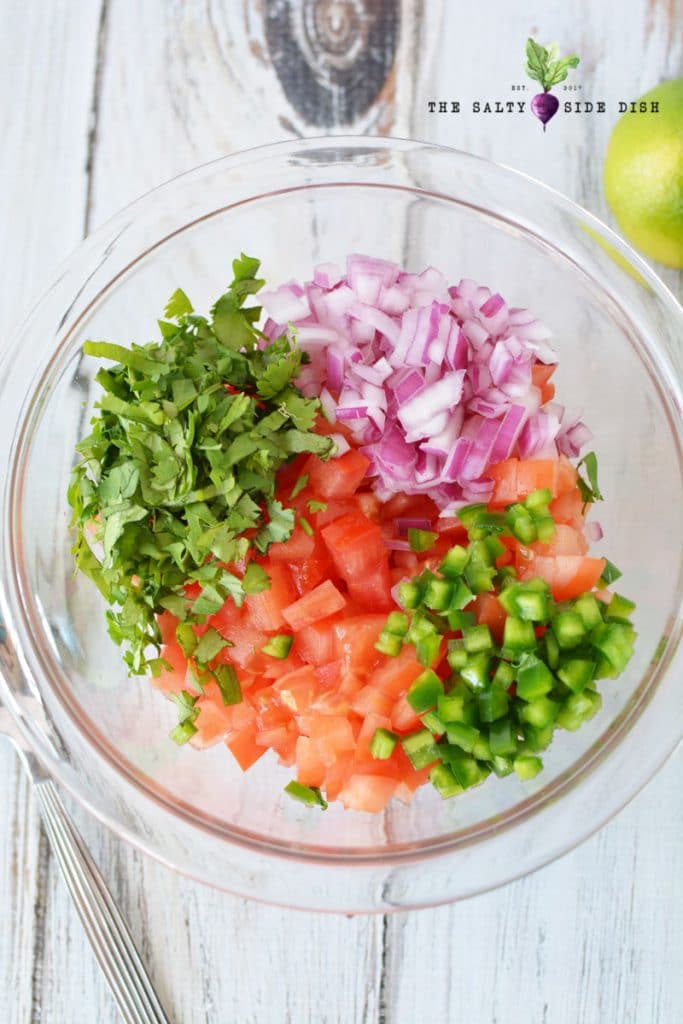 Easy Pico De Gallo - Classic Homemade Tomato Fresca | Salty Side Dish