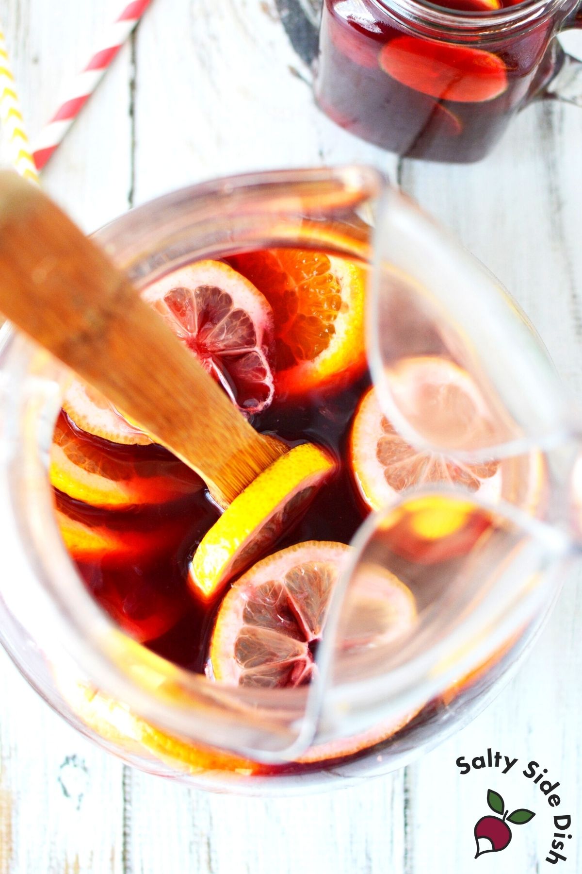 Red Sangria Recipe with Summer Fruit | Salty Side Dish