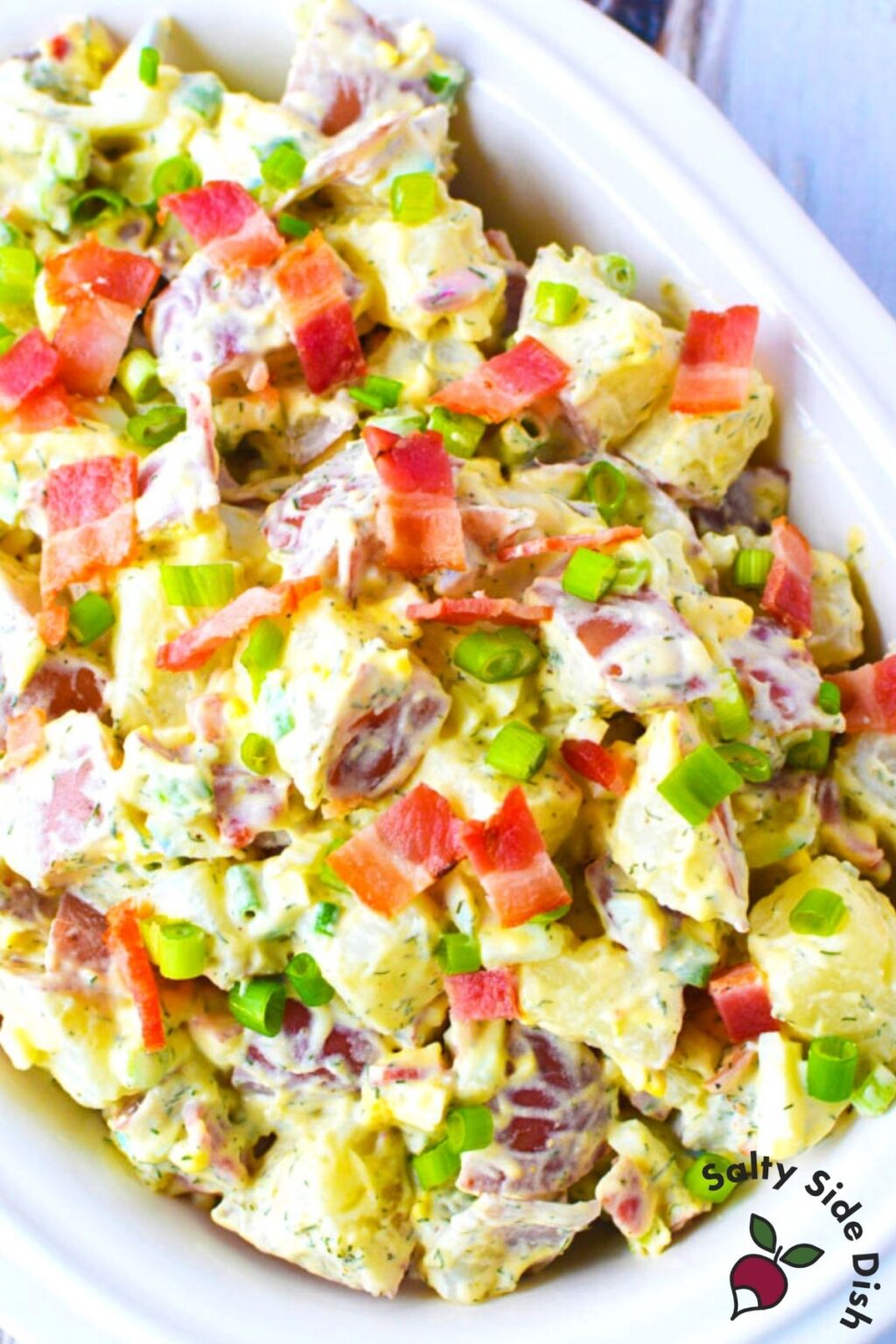 Red Bliss Potato Salad with Dill and Bacon (Skin On)