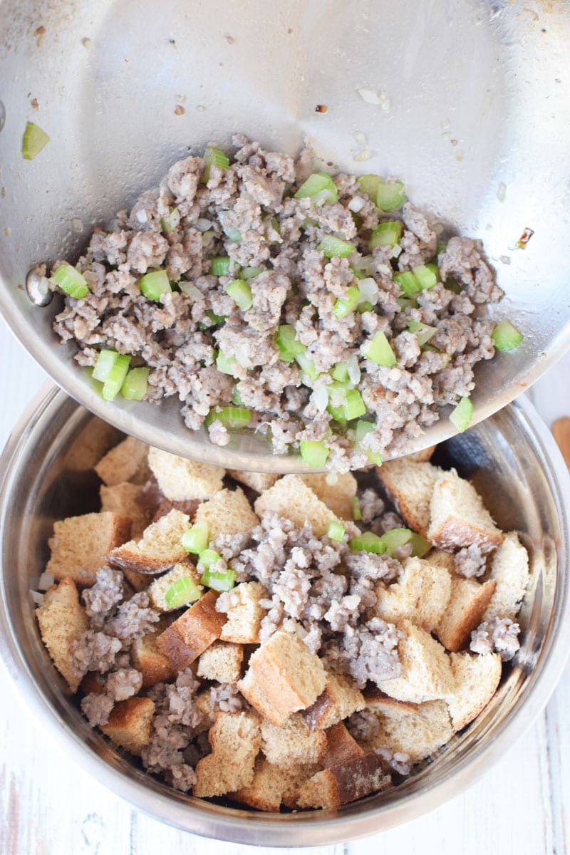 Homemade Stuffing | Salty Side Dish