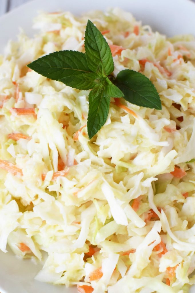 Hawaiian Coleslaw Recipe {VIDEO} | Salty Side Dish