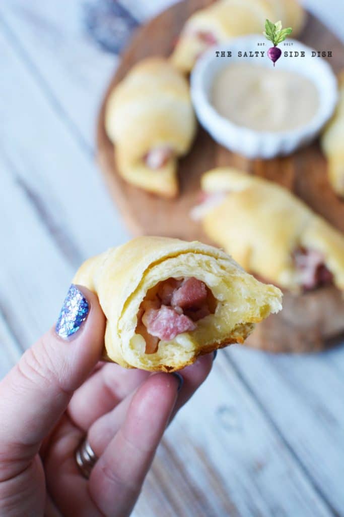 Ham and Cheese Croissant Roll Recipe only takes MINUTES