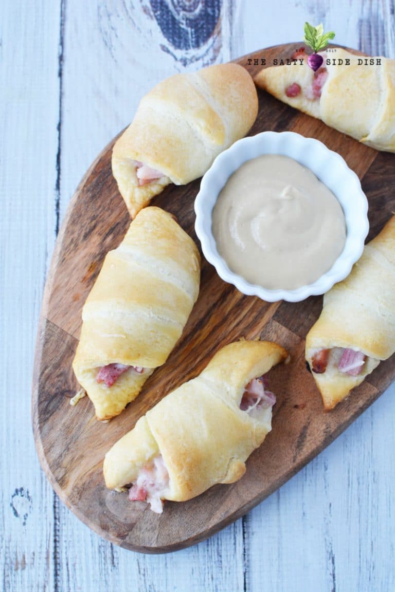 Ham and Cheese Croissant Roll Recipe only takes MINUTES