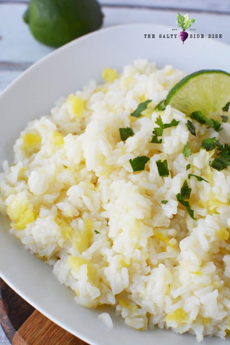 Hawaiian Rice with Crushed Pineapple recipe
