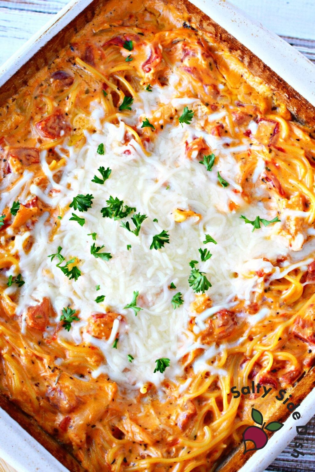 Ultimate Chicken Spaghetti with Rotel | Salty Side Dish