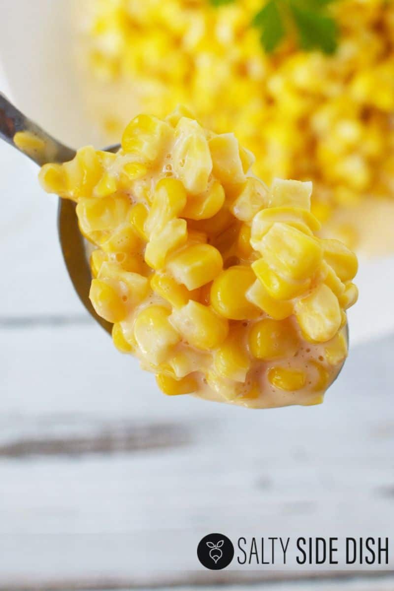 Crock Pot Cheesy Corn Recipe - No Velveeta Needed!