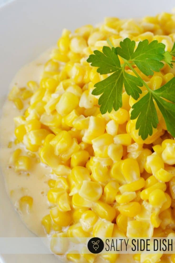 Cheesy Corn | Easy Crockpot Side Dish