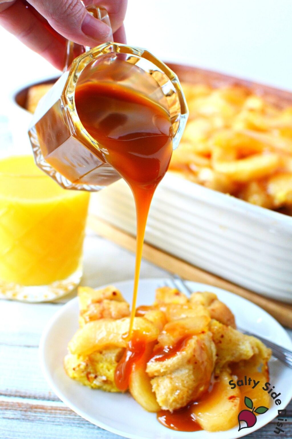 Apple Breakfast Bake with Apple Pie Filling | Salty Side Dish