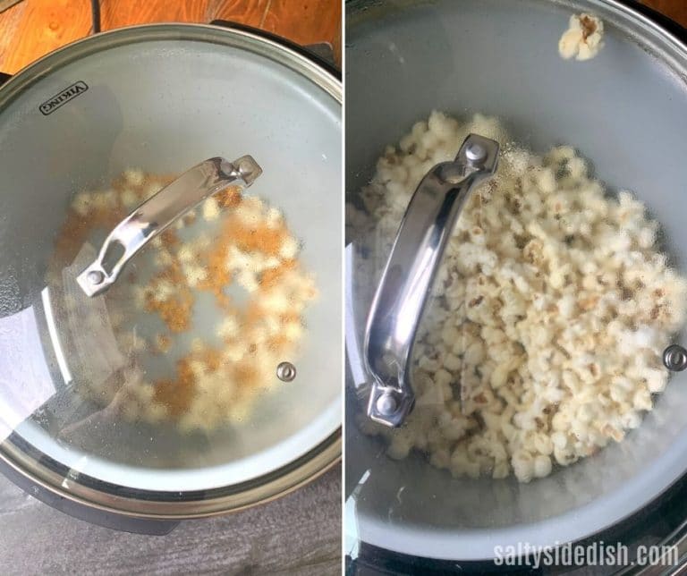 Pressure Cooker Popcorn (Ninja Foodi) | Salty Side Dish