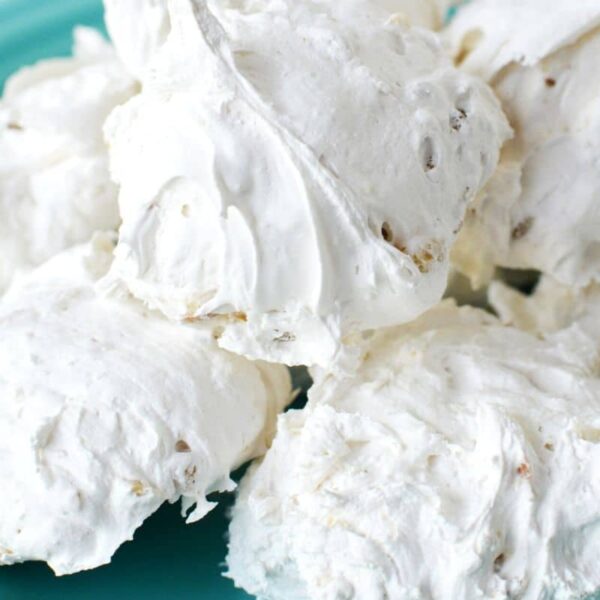 Light and Fluffy Divinity Candy Recipe with Pecan Bits | SOUTHERN DELICACY