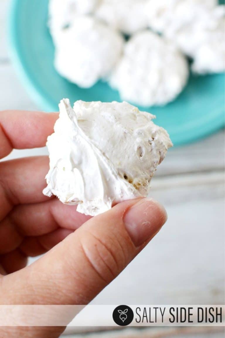 Light and Fluffy Divinity Candy Recipe with Pecan Bits | SOUTHERN DELICACY