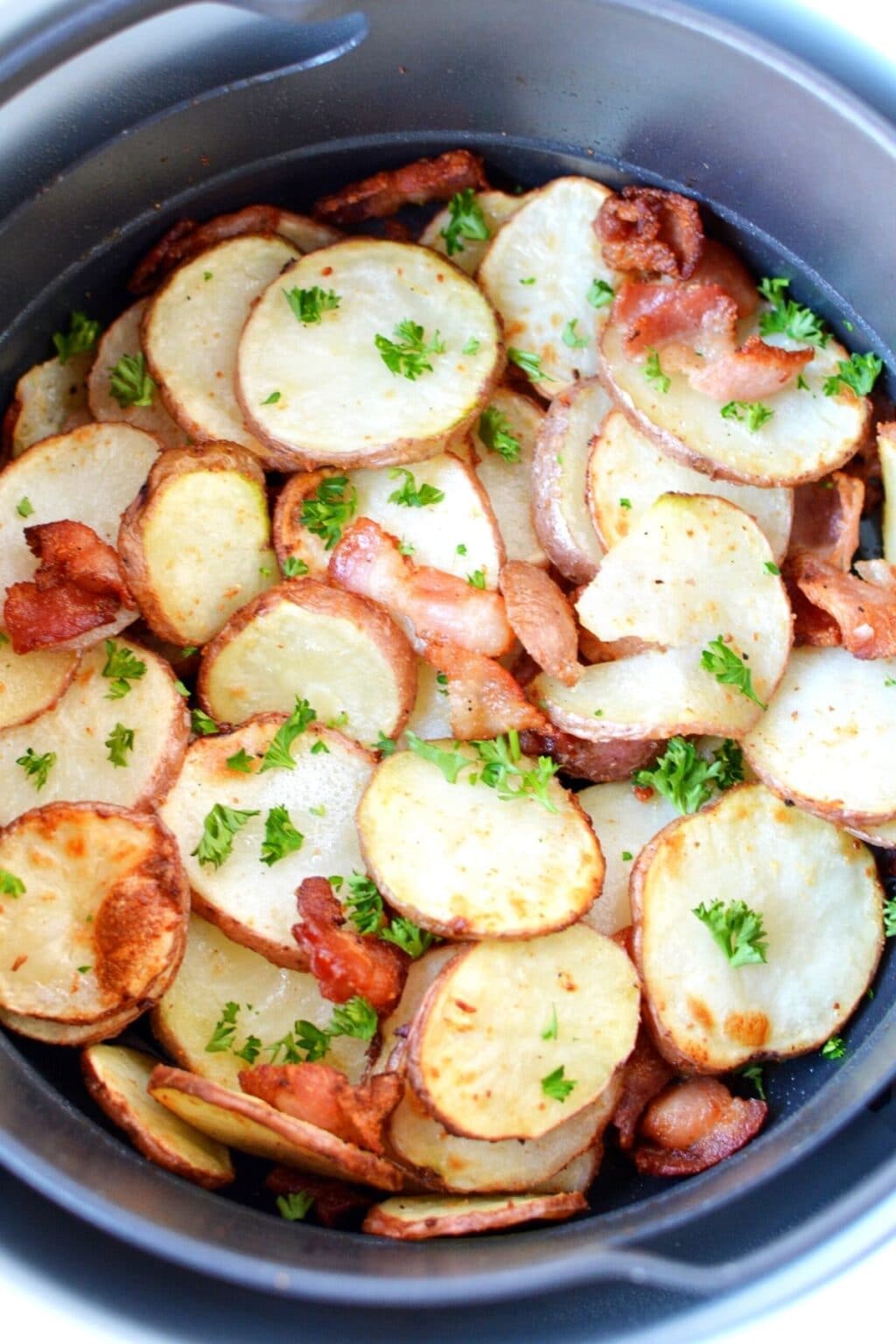 Ninja Foodi Roasted Potatoes & Bacon | AIR FRYER