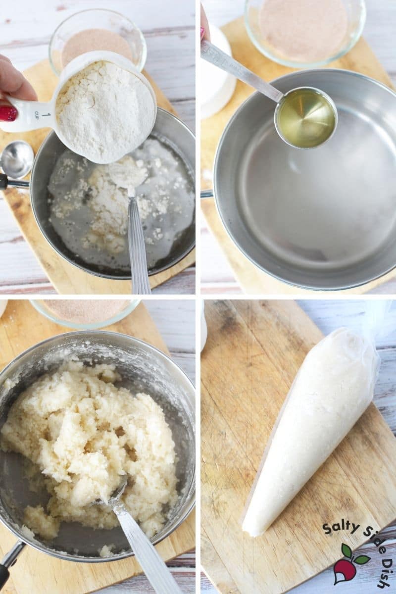 Eggless Churros with Chocolate Dipping Sauce | Easy Side Dish Recipes