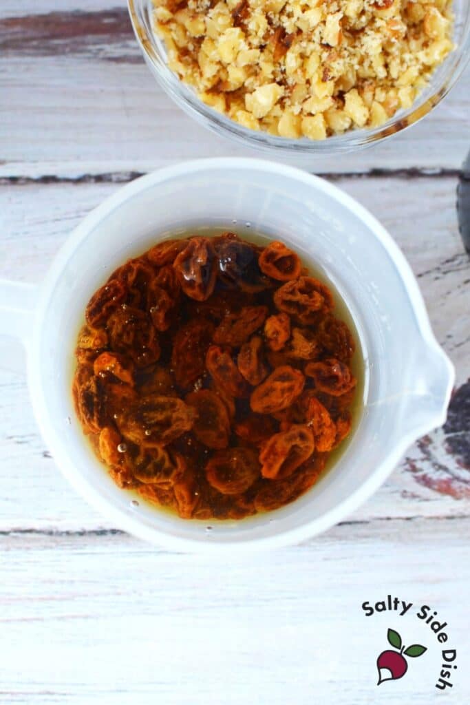 Raisin Broccoli Salad with Walnuts - Sweet and Salty! | Salty Side Dish