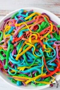 Rainbow Pasta | How to dye Noodles