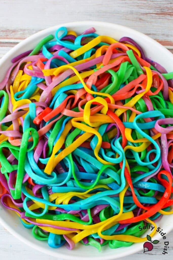 Rainbow Pasta | How to dye Noodles