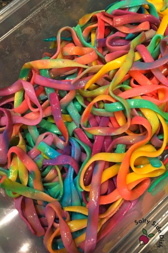 Rainbow Pasta | How to dye Noodles