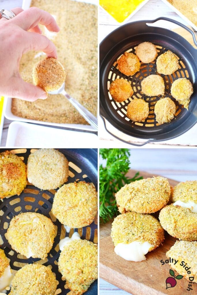 Air Fryer Babybel Cheese {TikTok Viral Recipe} | Salty Side Dish