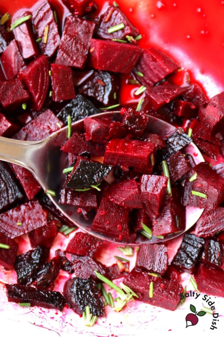 Grilled Beets with Balsamic Vinegar | Salty Side Dish