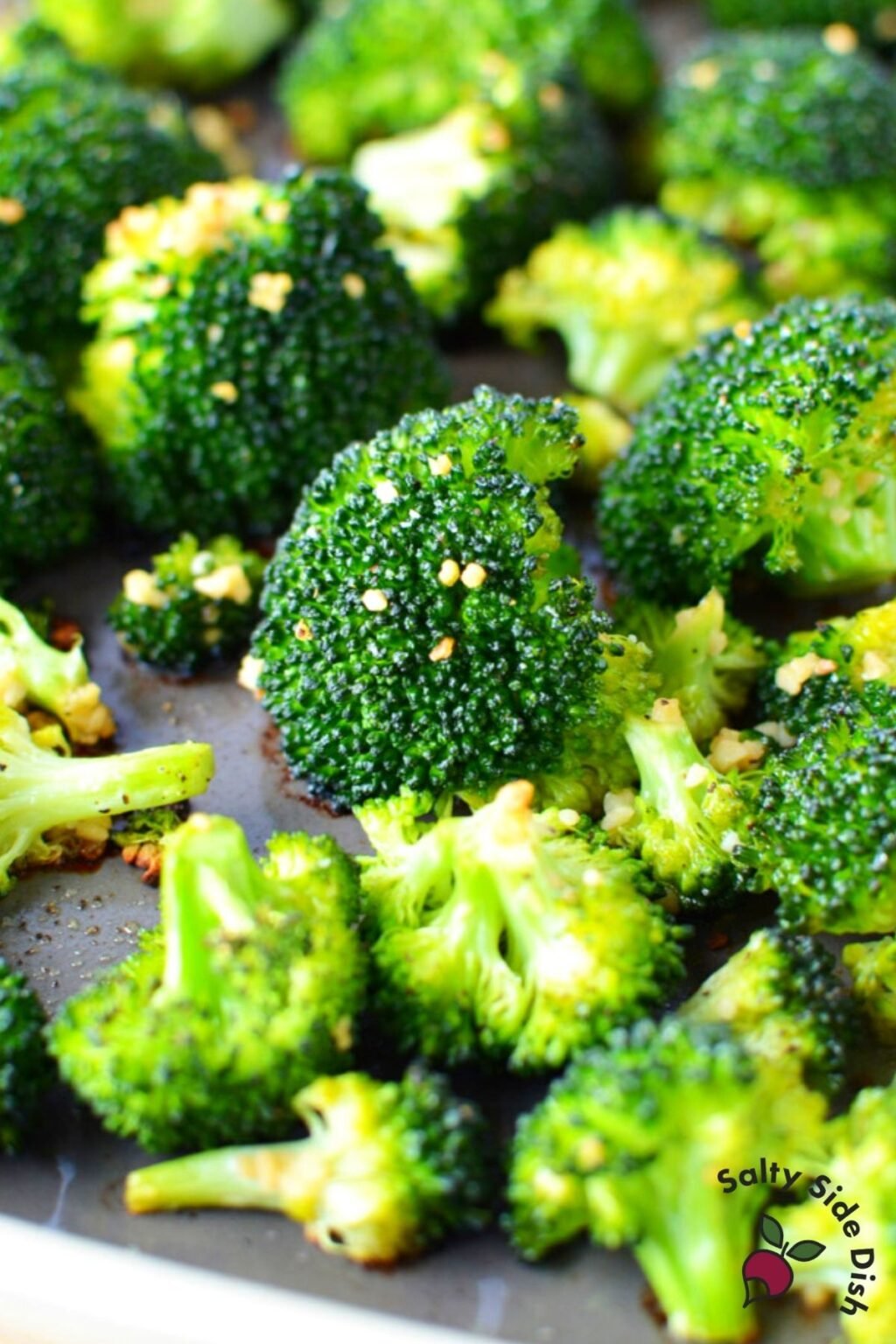 Oven Roast Broccoli with Fresh or Frozen Vegetables | Salty Side Dish