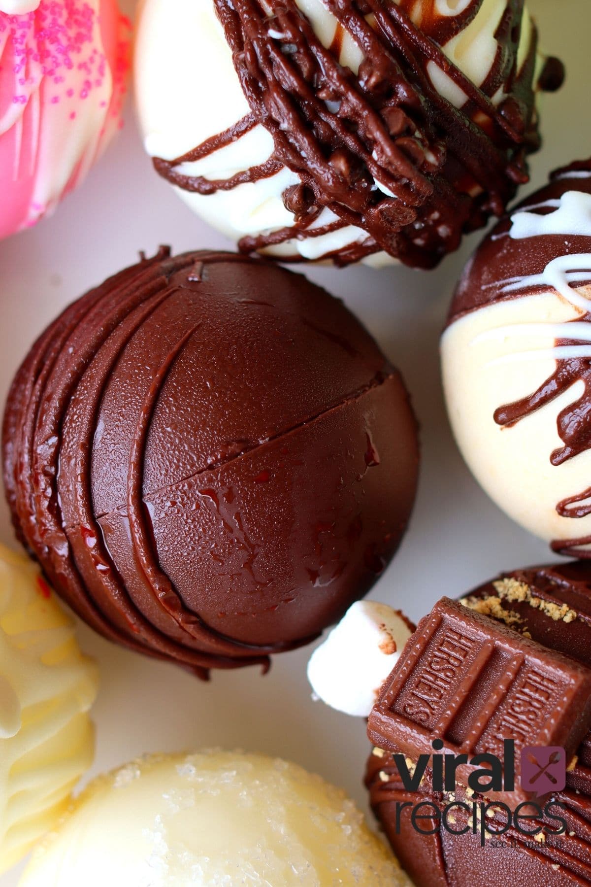 TikTok Cocoa Bombs with Instant Cocoa & Marshmallows | Salty Side Dish