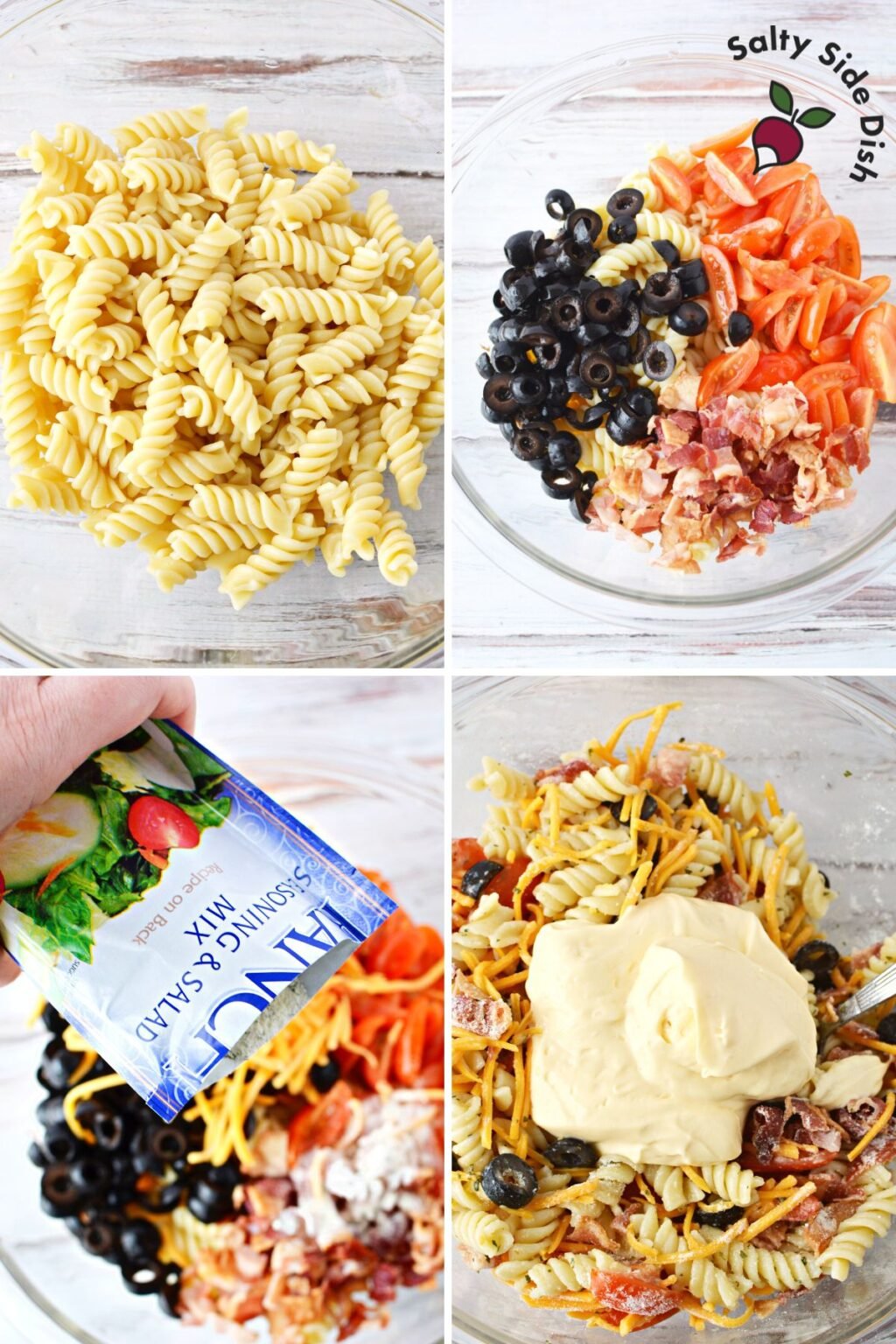 Hidden Valley Ranch Pasta Salad | Salty Side Dish