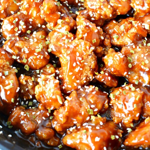 Crispy Sesame Chicken in Sweet Honey Sauce | Salty Side Dish