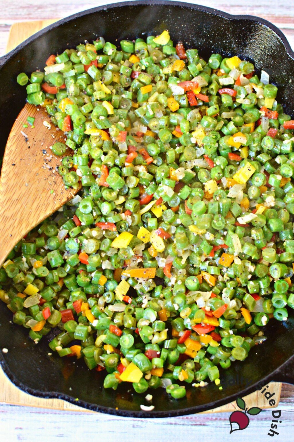 Diced Green Beans | Sauteed Stovetop Side Dish