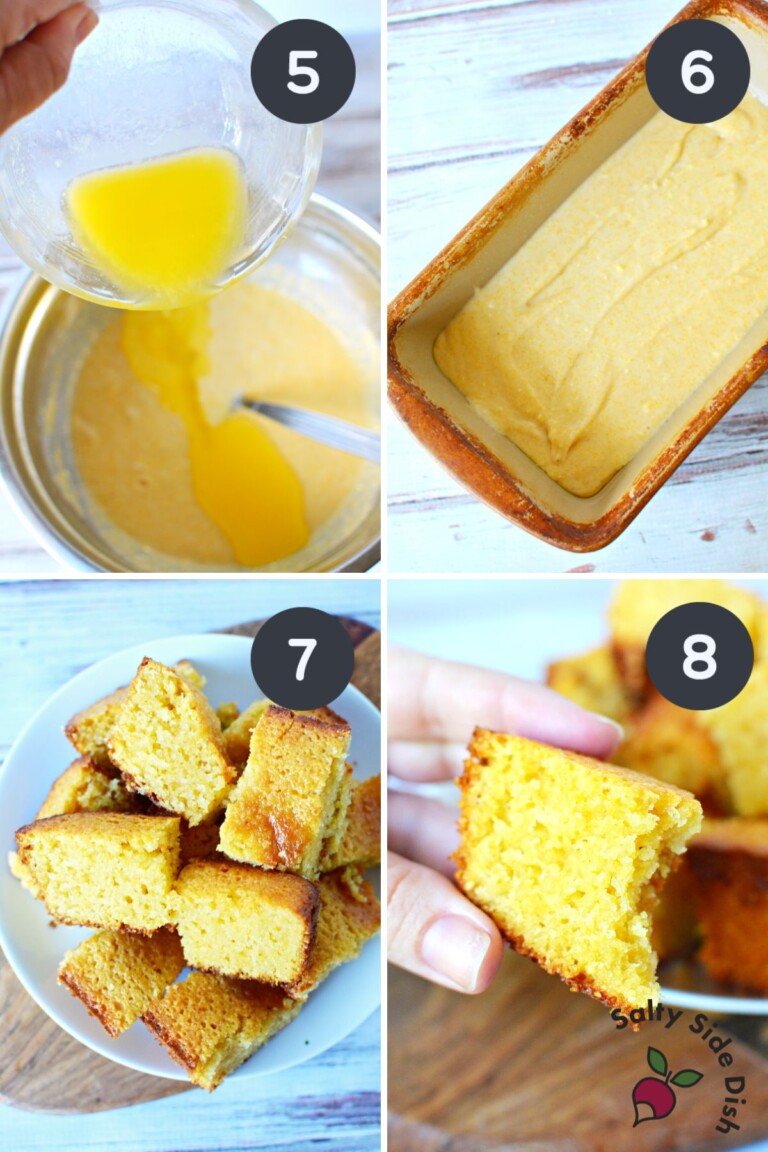 TikTok Sweet Cornbread (Corn Cake) is the BEST | Salty Side Dish
