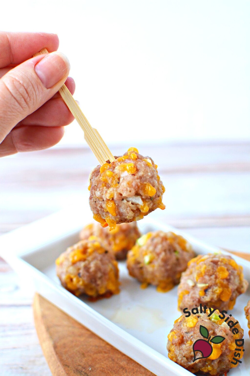 Bisquick Sausage Balls with Cheese | Party Appetizer
