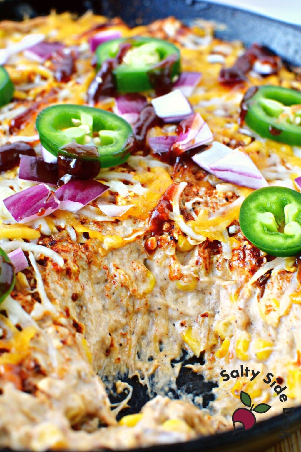 Cheesy Pulled Pork Dip - Get the Party Started! | Salty Side Dish
