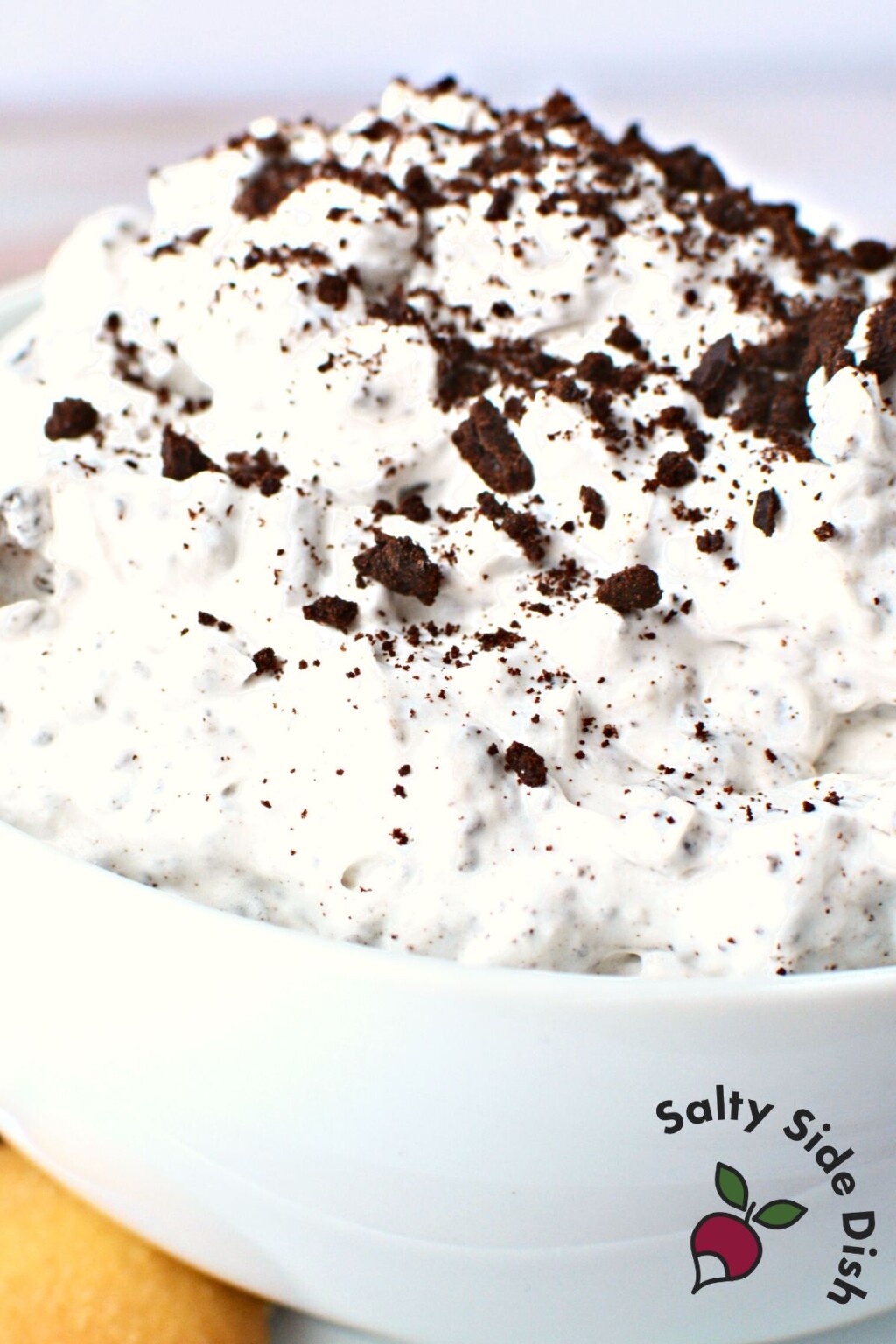 Oreo Dip Recipe with Cool Whip Topping and Classic Oreo Cookies