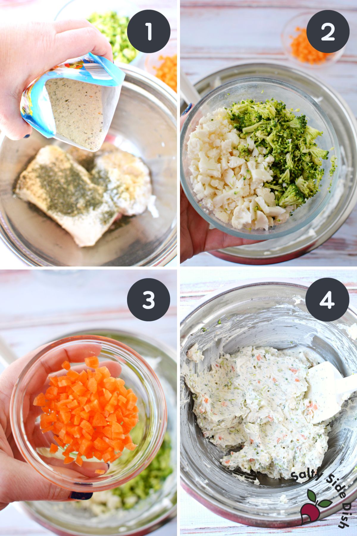 Cream Cheese Veggie Dip: Time to Get Dipping! | Salty Side Dish