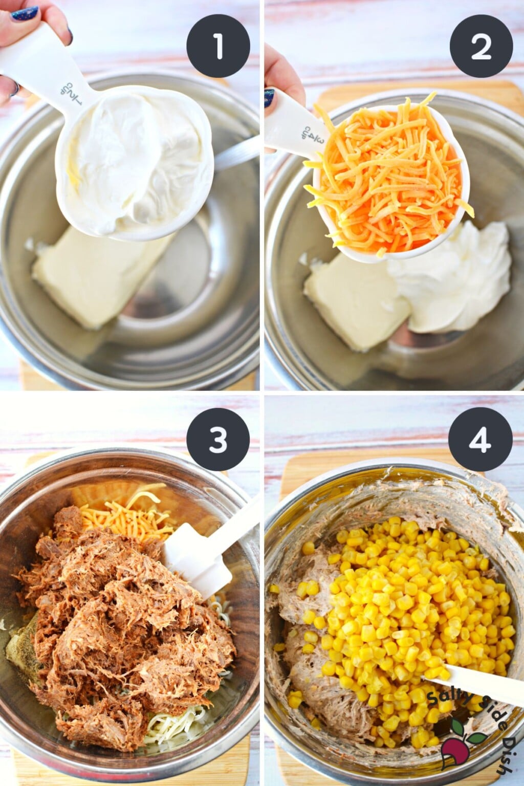 Cheesy Pulled Pork Dip - Get the Party Started! | Salty Side Dish