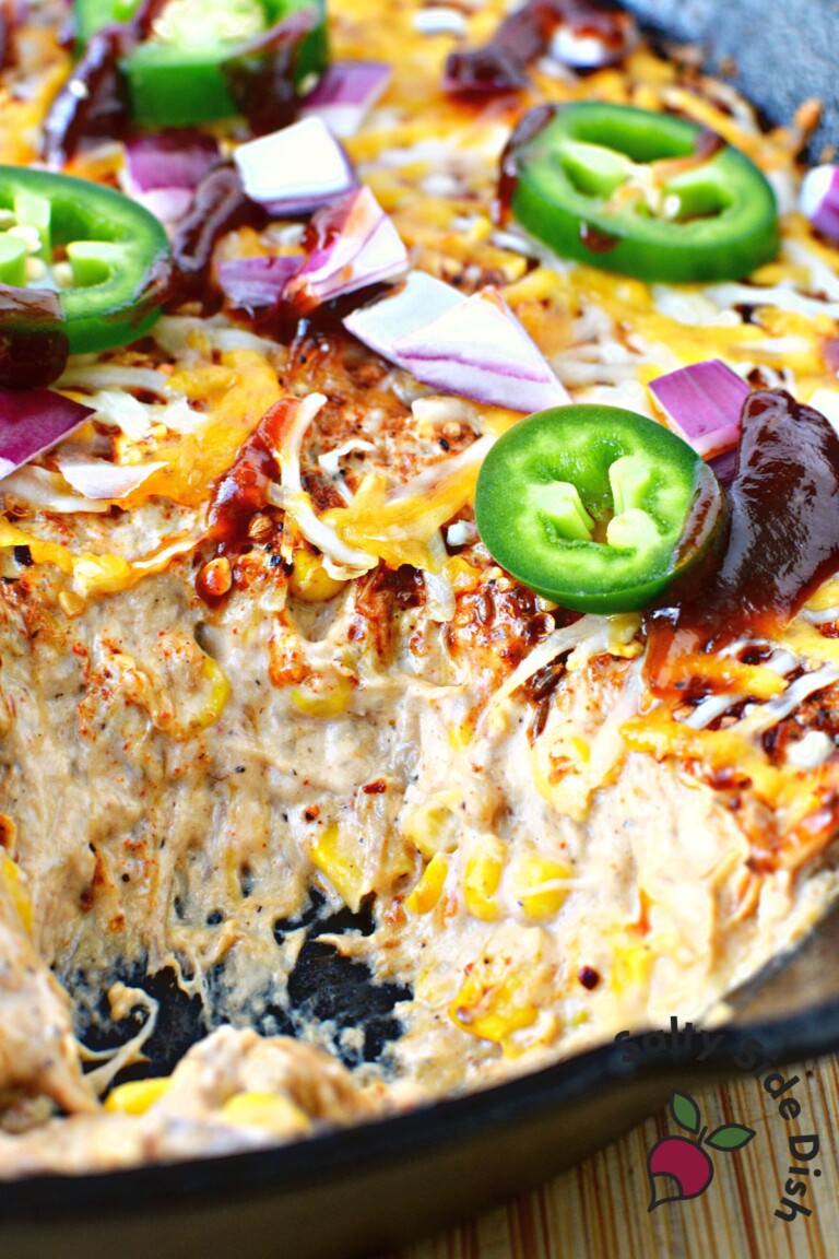 Cheesy Pulled Pork Dip - Get the Party Started! | Salty Side Dish