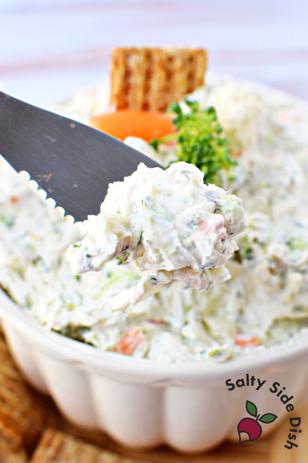 Cream Cheese Veggie Dip: Time to Get Dipping! | Salty Side Dish
