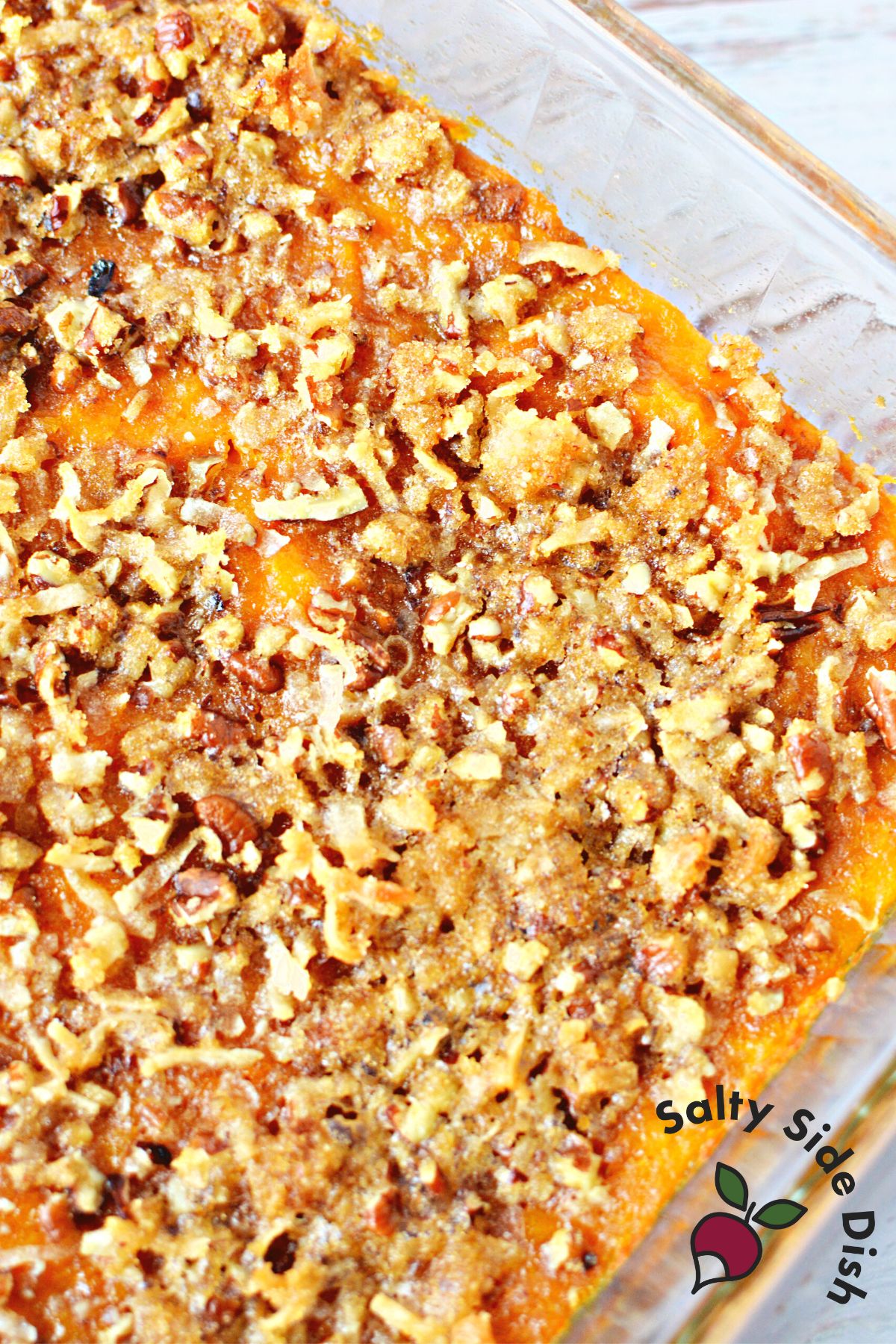 Sweet Potato Crunch Casserole That Will Make You Drool! | Salty Side Dish