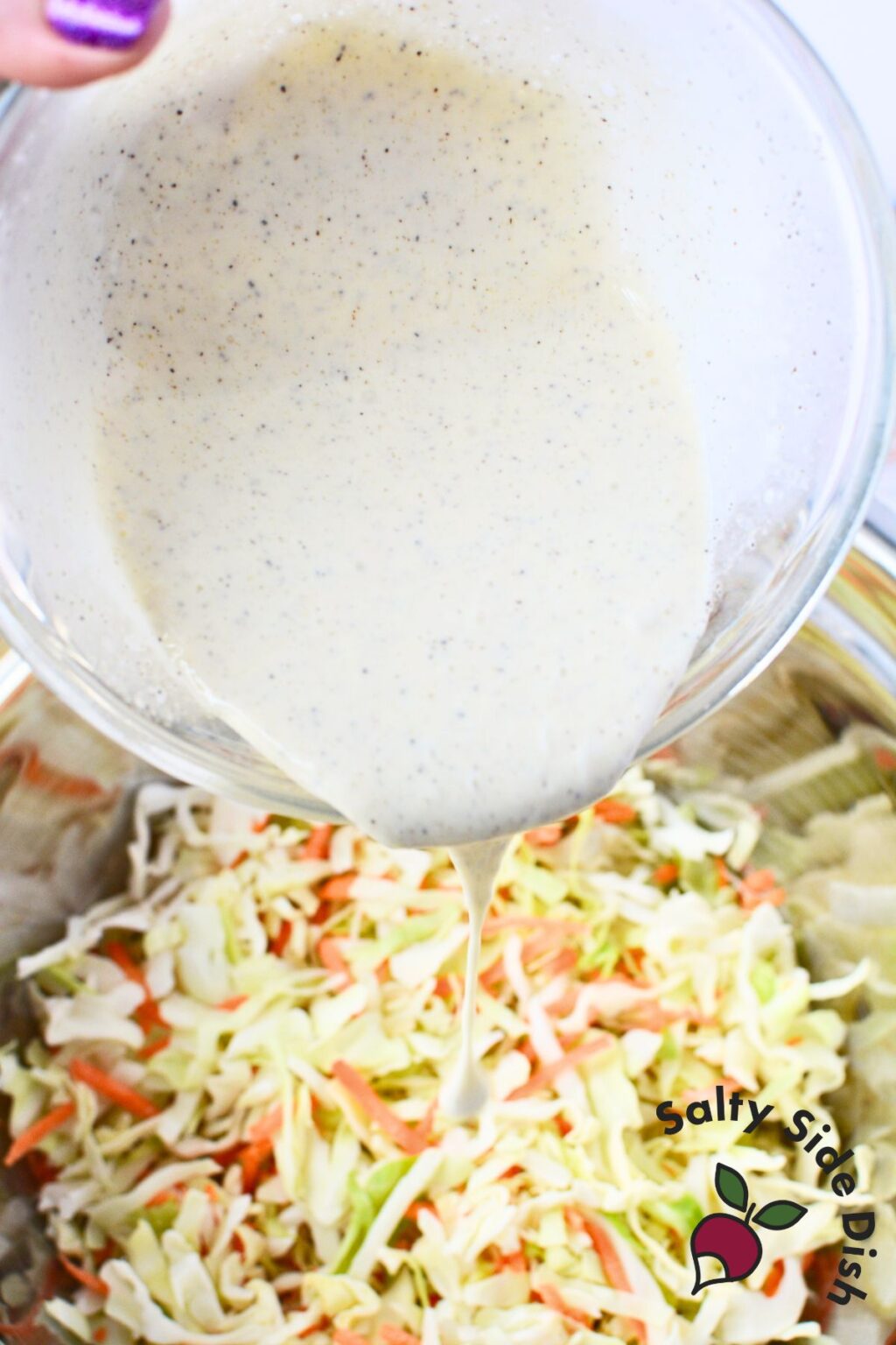 Creamy Classic Homemade Coleslaw Dressing (Mayo Based)