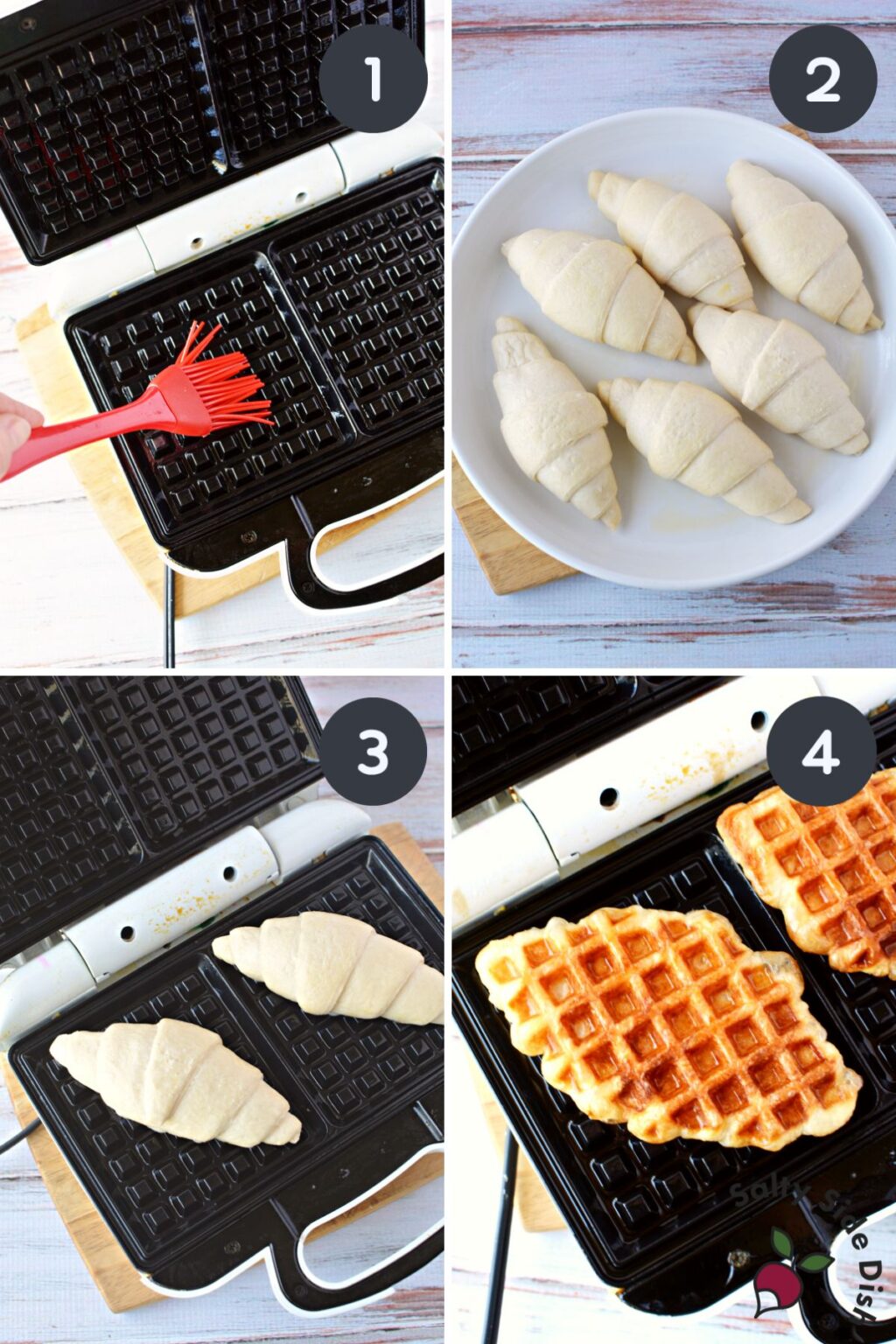 Croffles - Perfect Hybrid of Croissants and Waffles | Salty Side Dish