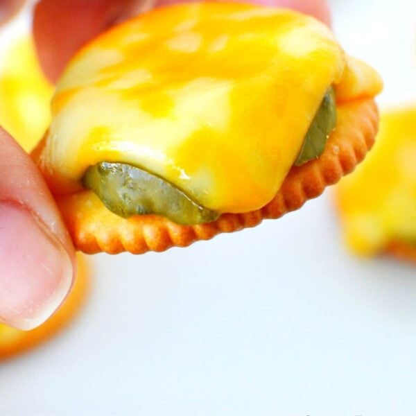 Pickle Cookies from TikTok, bite sized Ritz Cracker Snack | Salty Side Dish