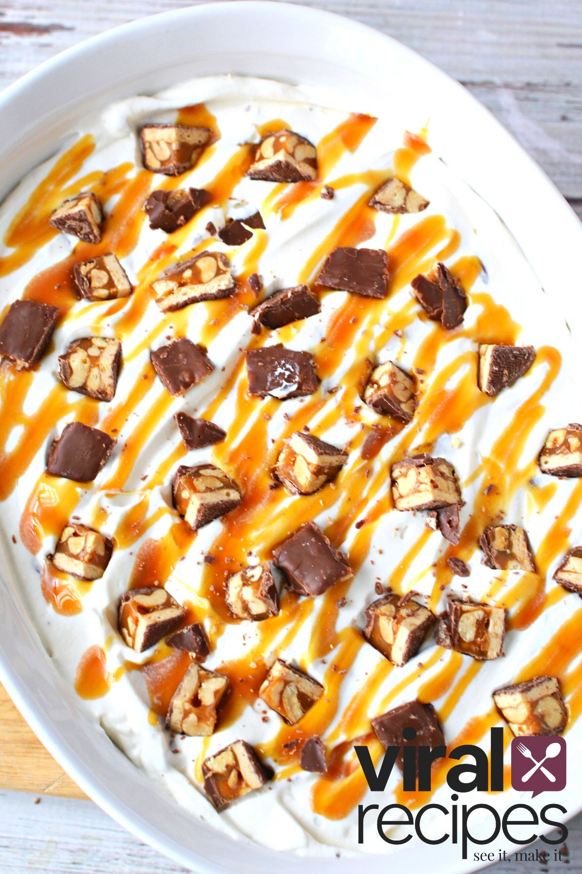 No-Churn Ice Cream with Snickers (TikTok Hack) | Salty Side Dish