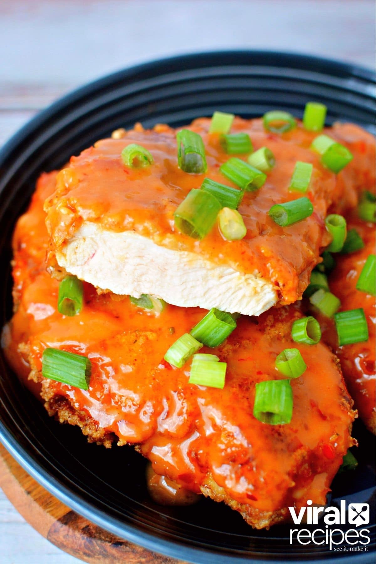 TikTok's Bang Bang Chicken with Spicy Chili Sauce | Salty Side Dish