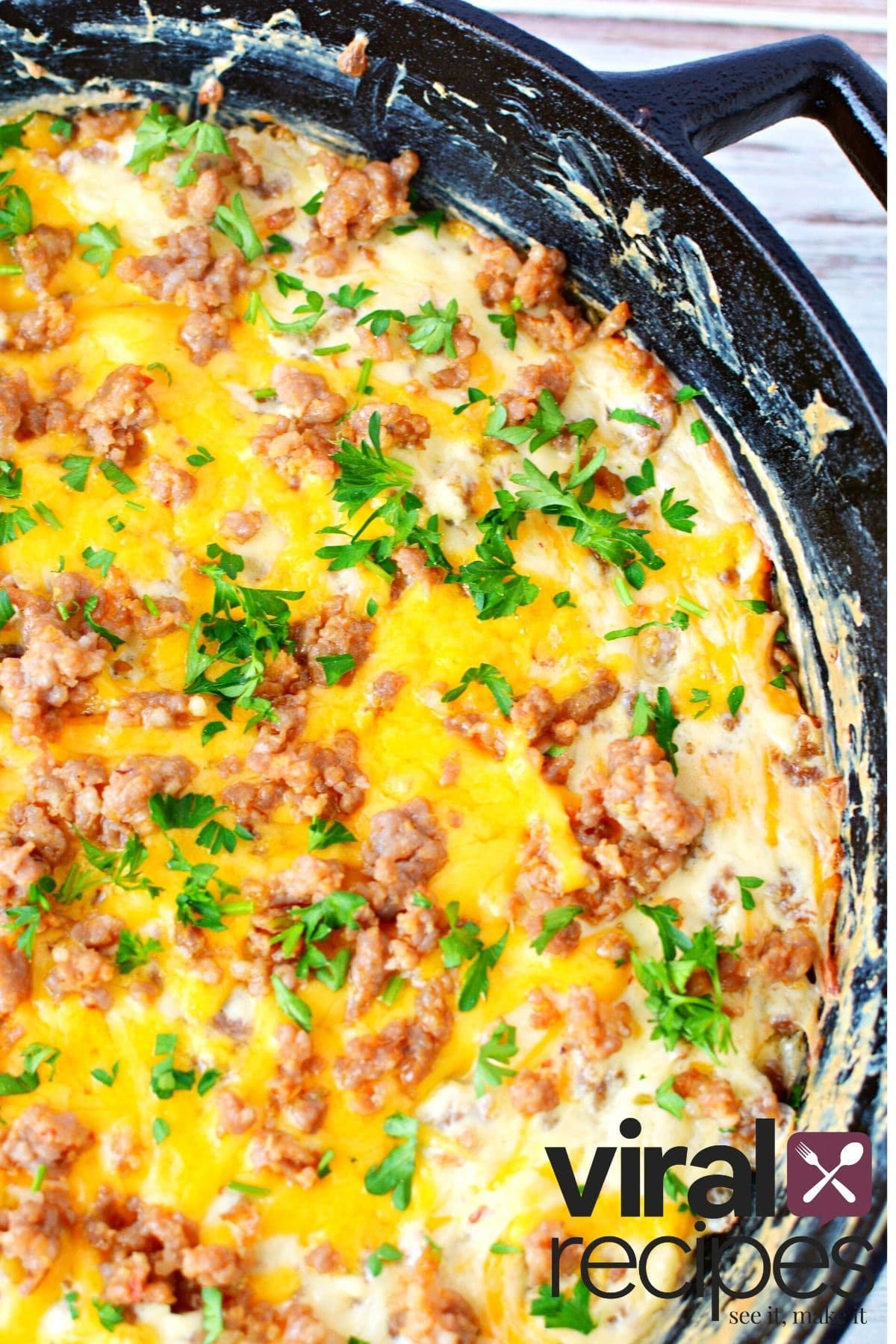 Sausage Dip with Cream Cheese and Cheddar - 20 Minute Recipe