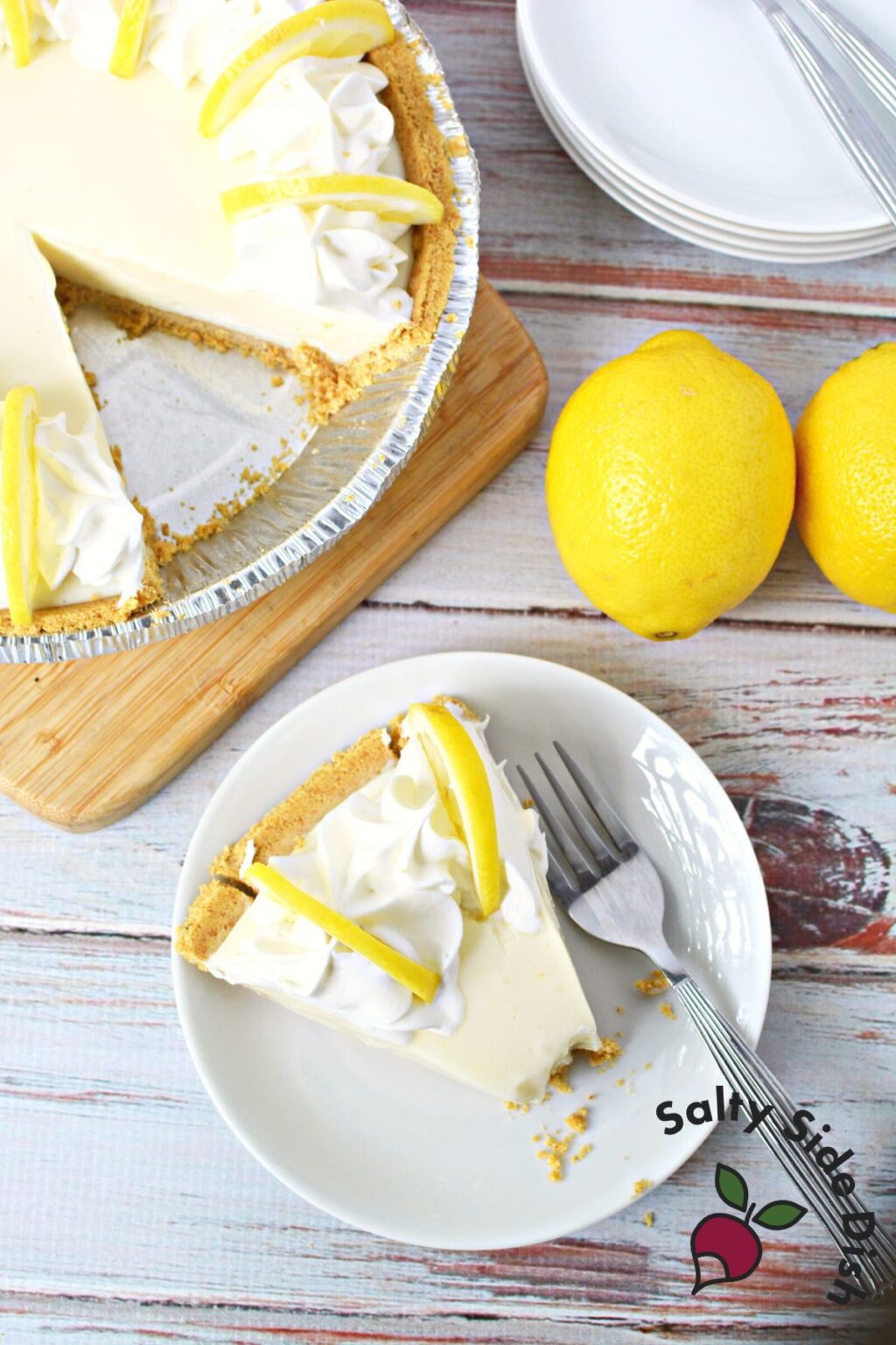 Lemonade Pie Recipe with 2 Ingredient Filling | Pucker up for Pie!