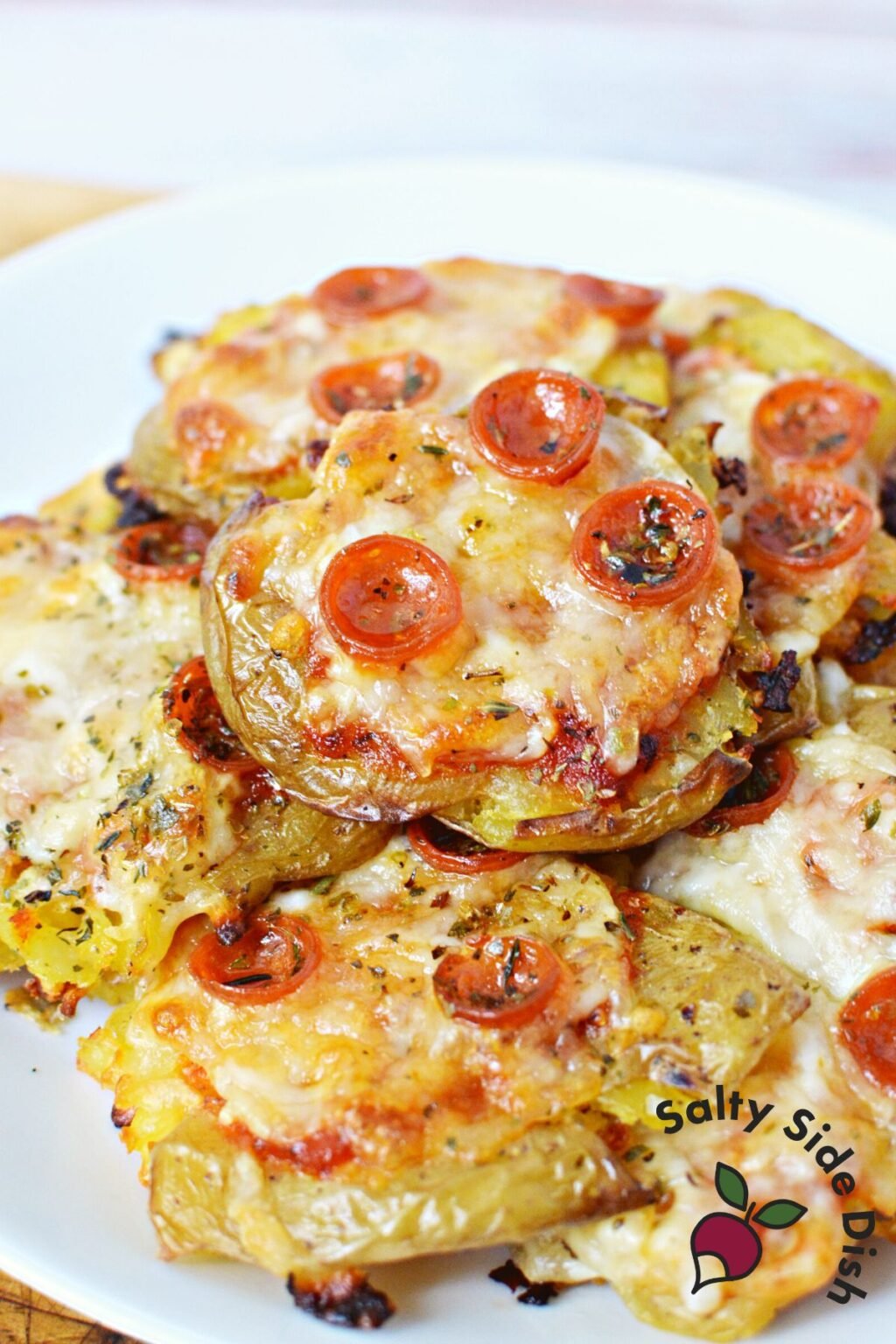Crispy Smashed Potato Pizzas: Try the Trending Viral Recipe | Salty ...