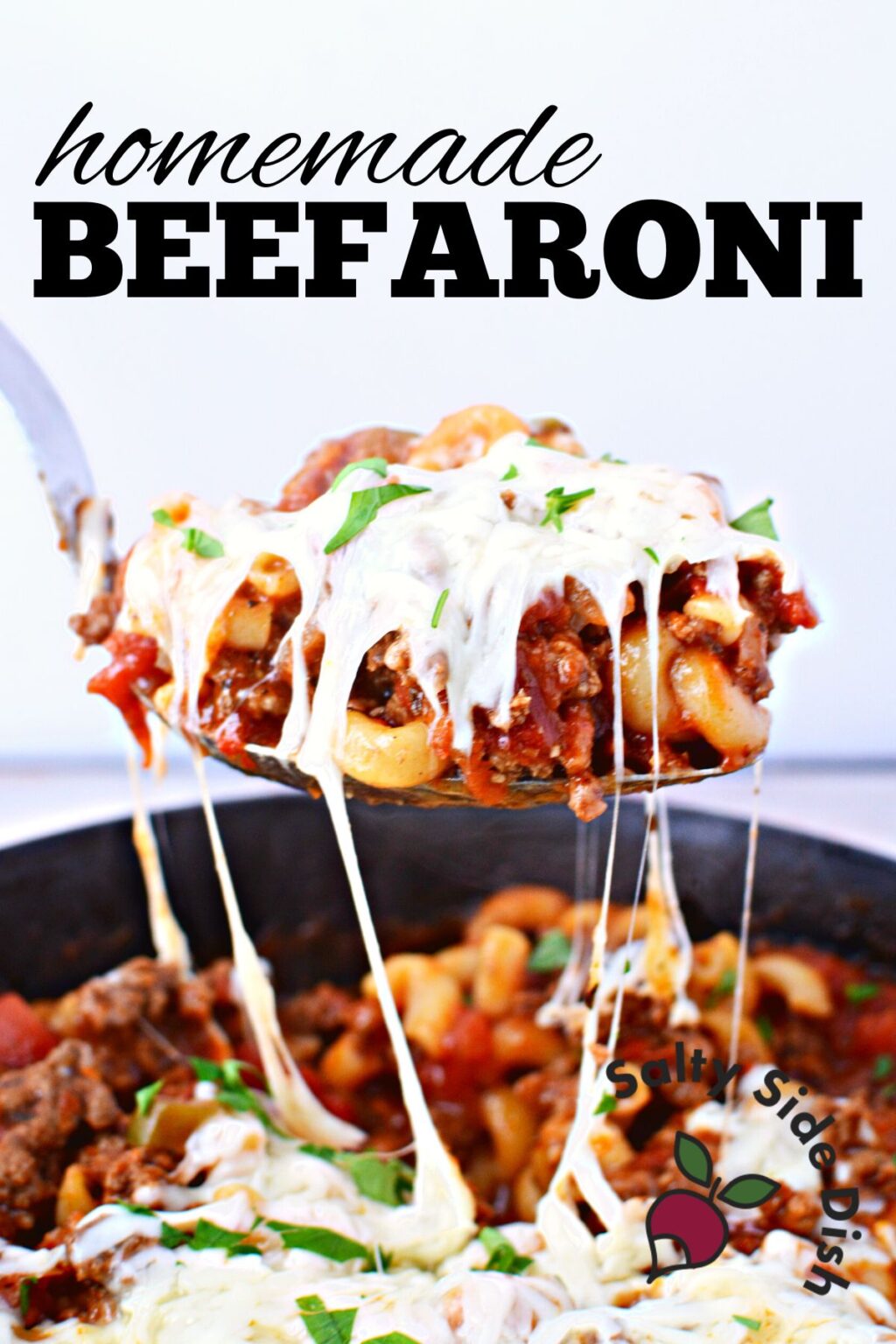 Easy Homemade Beefaroni is a Childhood Classic Recipe! ⭐
