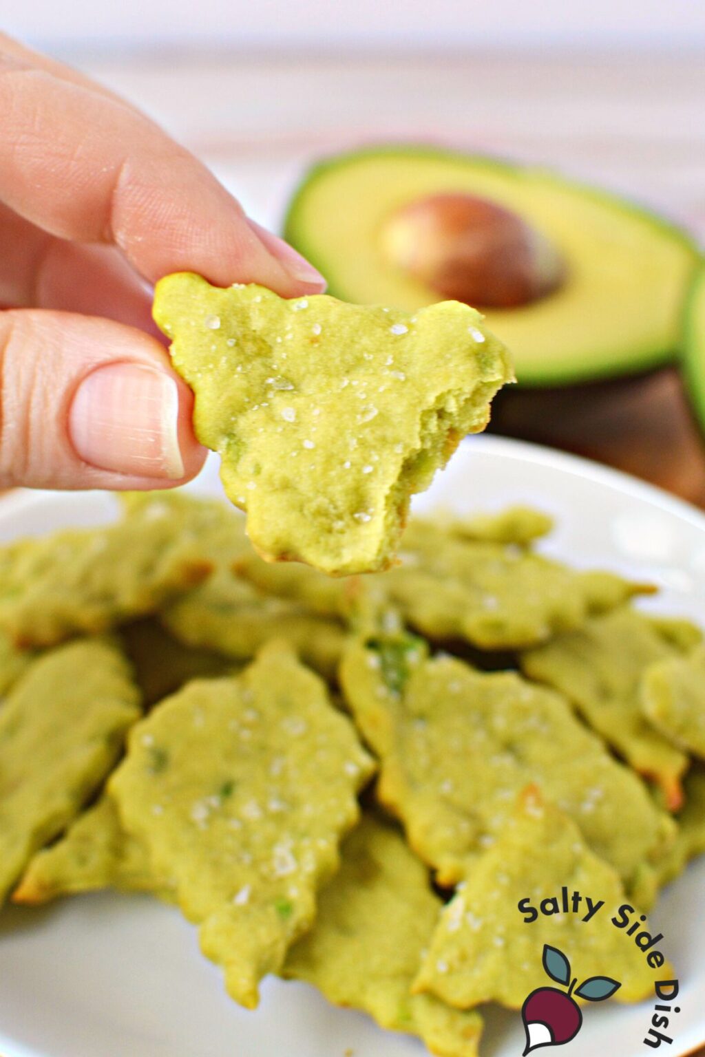 Baked Avocado Chips | How to make Avocadough for Snacking!