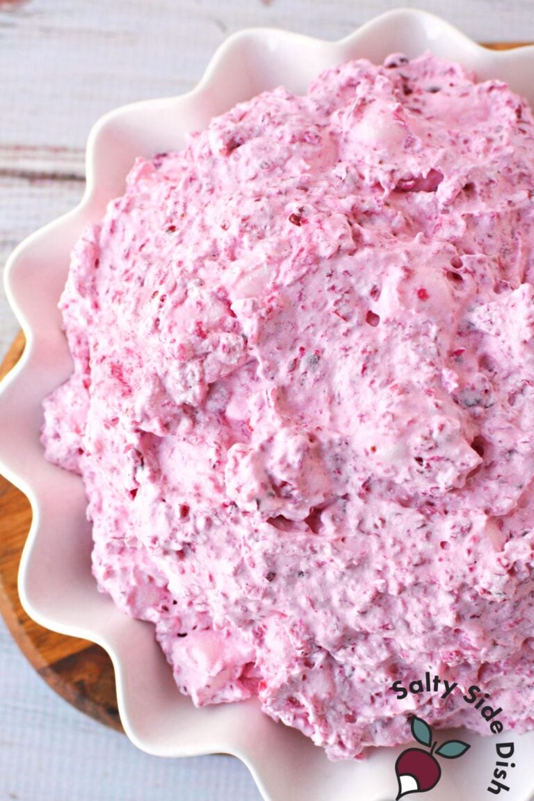 Cool Whip Cranberry Fluff Salad | Salty Side Dish