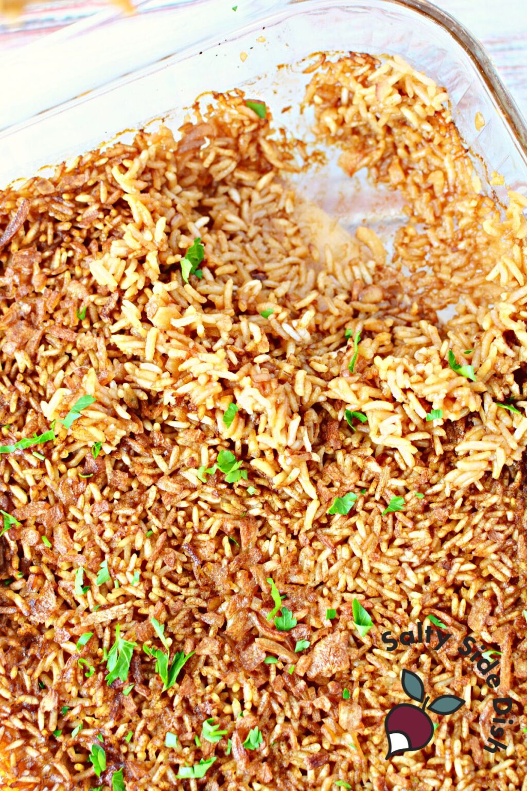 Oven Fried Rice with Lipton Onion Soup Mix - TikTok Viral Recipe