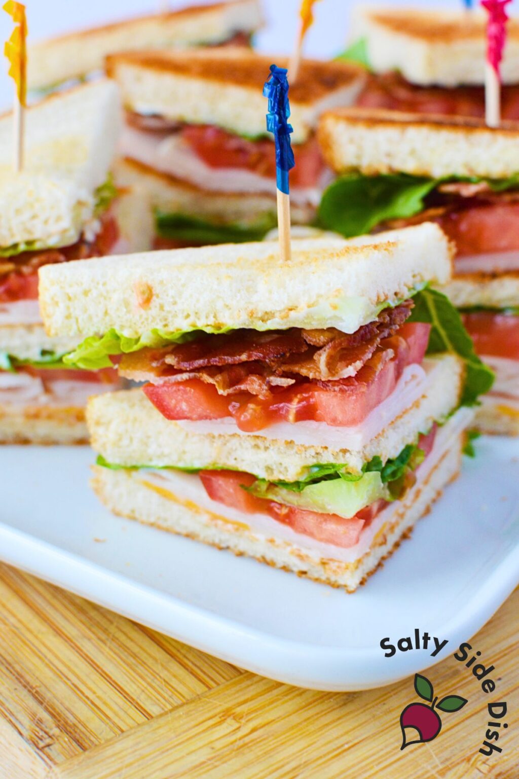 Chicken Club Sandwich | Order, Ingredients - Salty Side Dish